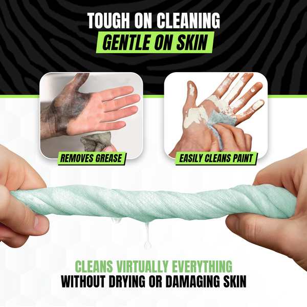 Grip Clean Hand and Tool Wipes – GripLockTies